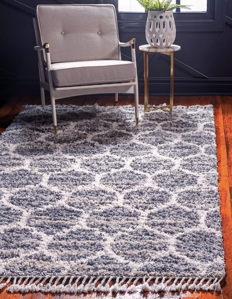 Broderick - Modern Pattern Shaggy Area Rug – Warmly