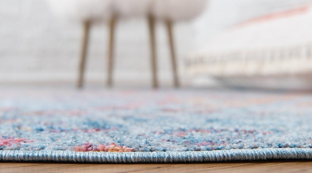 Devan - Rainbow Square Pattern Rug – Warmly