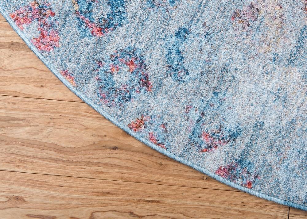 Devan - Rainbow Square Pattern Rug – Warmly