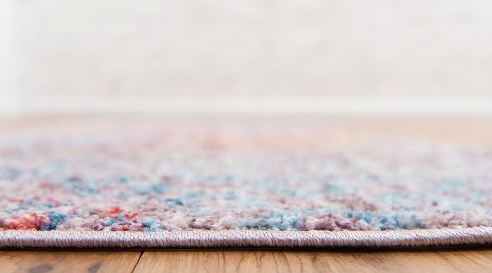 Devan - Rainbow Square Pattern Rug – Warmly