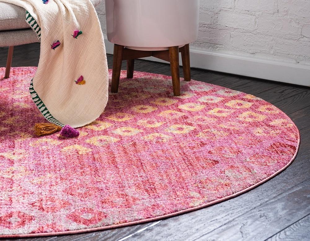 Devan - Rainbow Square Pattern Rug – Warmly