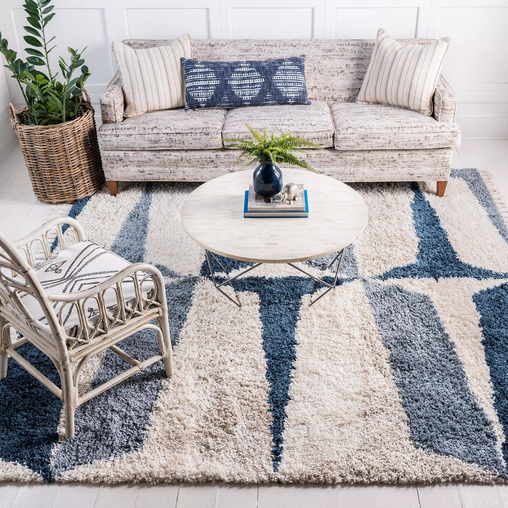 Jeramiah - Modern Shaggy Area Rug – Warmly
