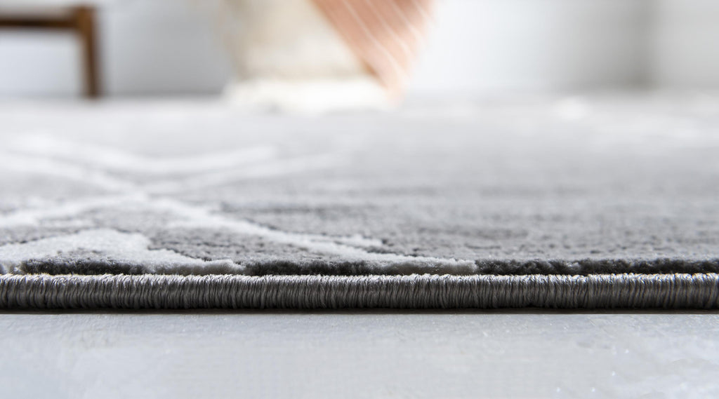 Jakobe - Faded Diamond Pattern Area Rug – Warmly