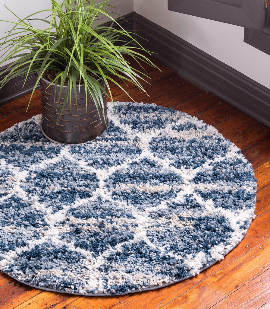 Broderick - Modern Pattern Shaggy Area Rug – Warmly