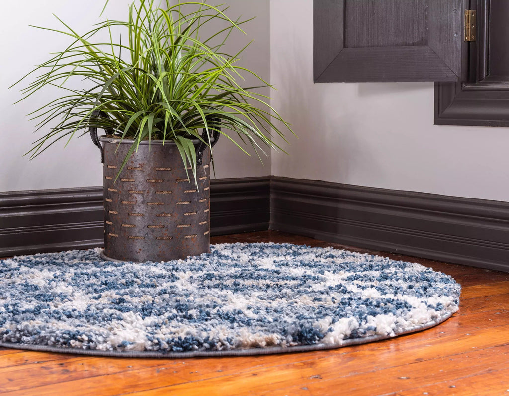 Broderick - Modern Pattern Shaggy Area Rug – Warmly