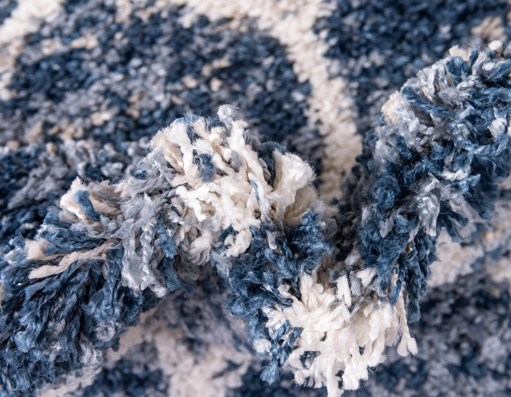 Broderick - Modern Pattern Shaggy Area Rug – Warmly