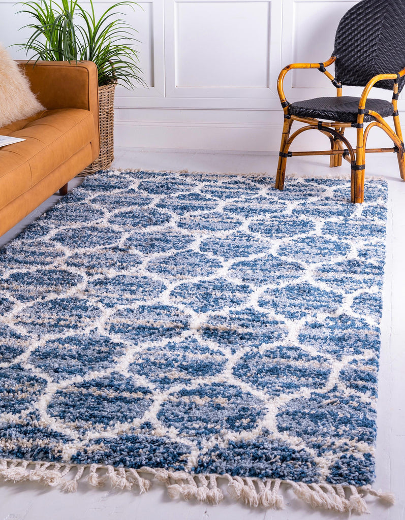 Broderick - Modern Pattern Shaggy Area Rug – Warmly