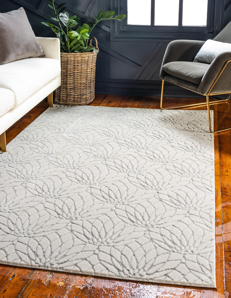 Ellison - Lotus Flower Pattern Luxury Rug – Warmly