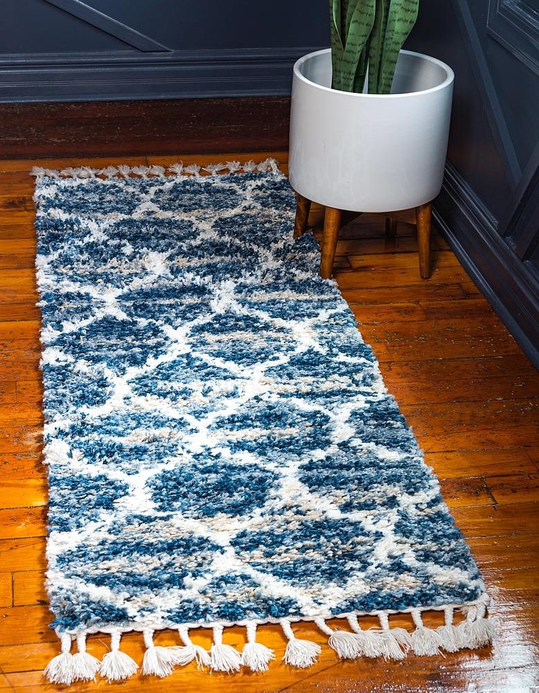 Broderick - Modern Pattern Shaggy Area Rug – Warmly