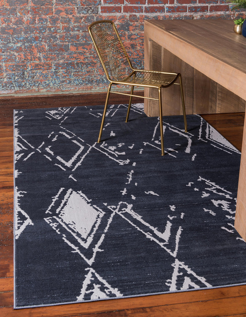 Jakobe - Faded Diamond Pattern Area Rug – Warmly