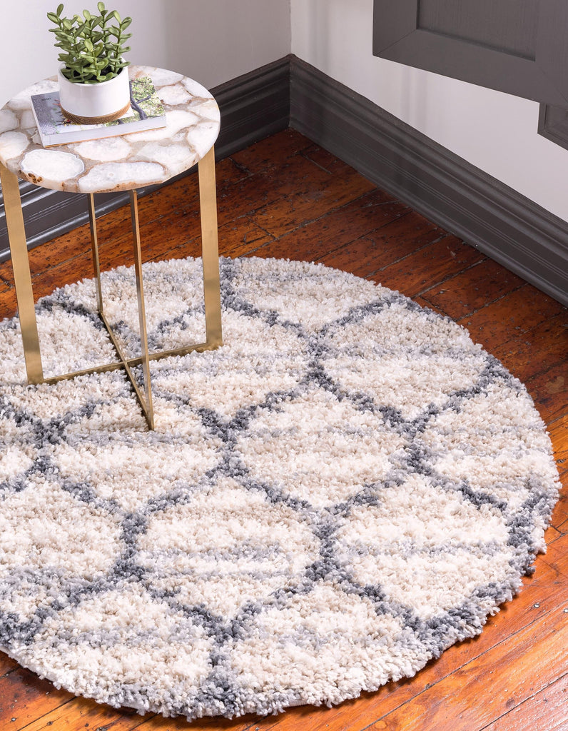 Broderick - Modern Pattern Shaggy Area Rug – Warmly