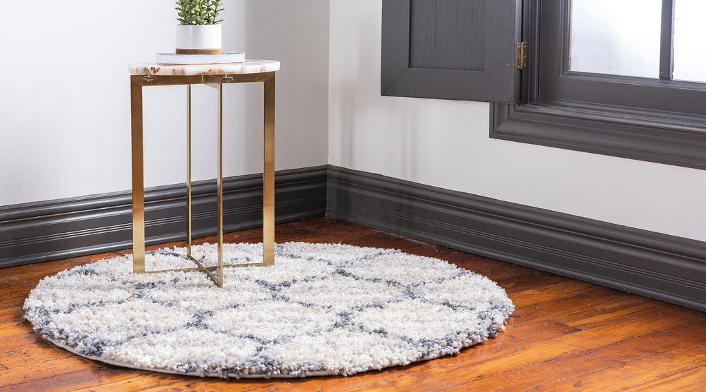 Broderick - Modern Pattern Shaggy Area Rug – Warmly