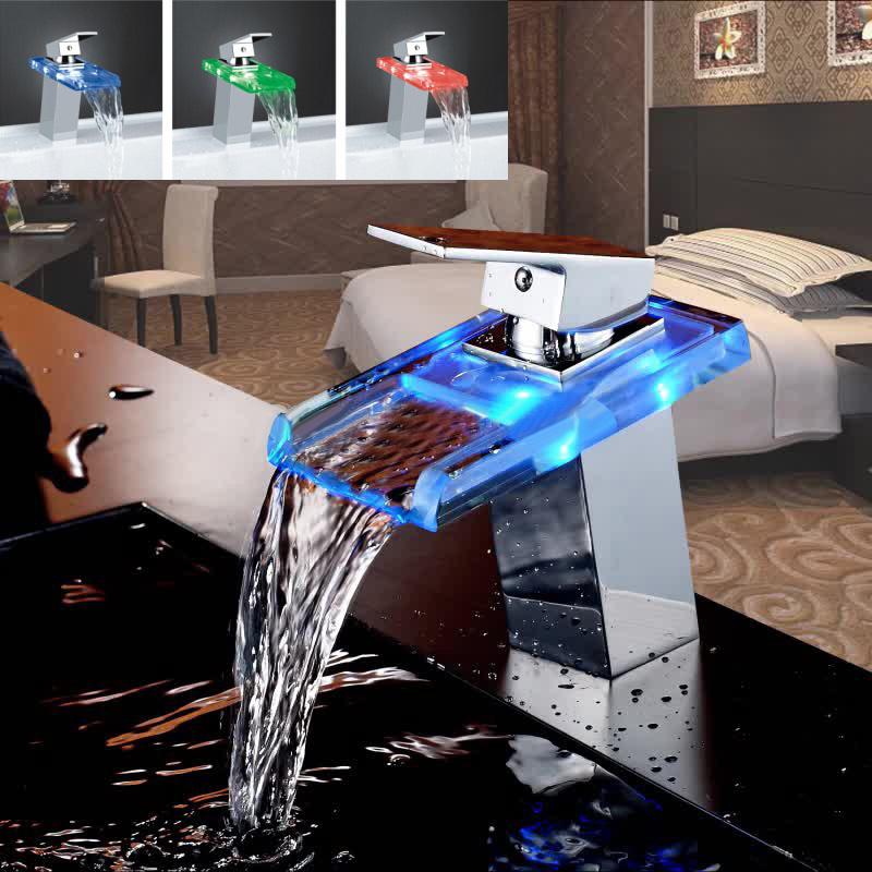 LED Temperature Color Changing Faucet – Warmly