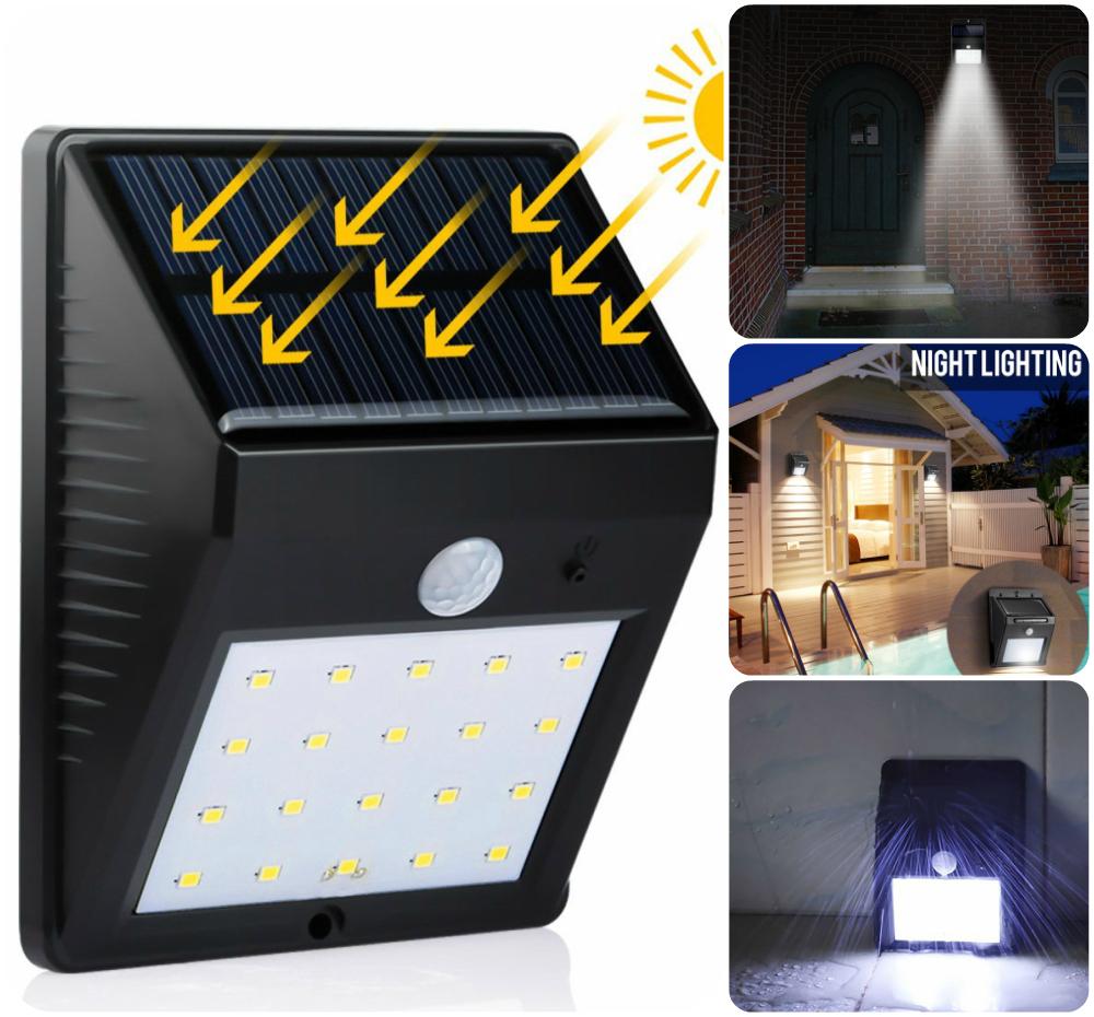 Sol - Solar Powered Motion Sensor Outdoor Light – Warmly