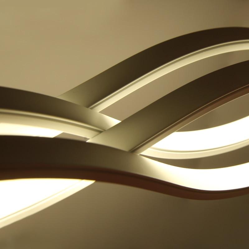 LED Wave Chandelier – Warmly