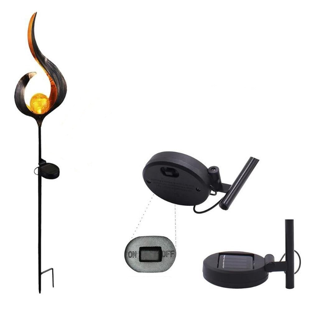 LED Artificial Flame Garden Light – Warmly