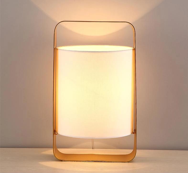 Nate - Modern Frame Floating Lantern Desk Lamp – Warmly