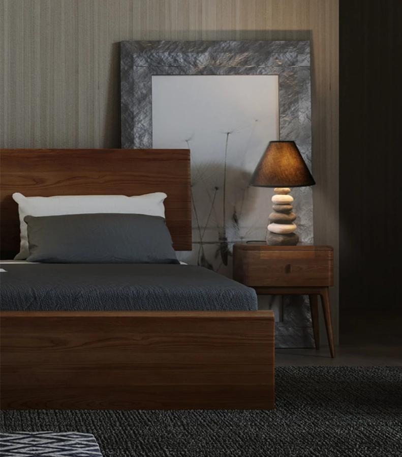 Stonia - Modern Ceramic Stone Pile Lamp – Warmly