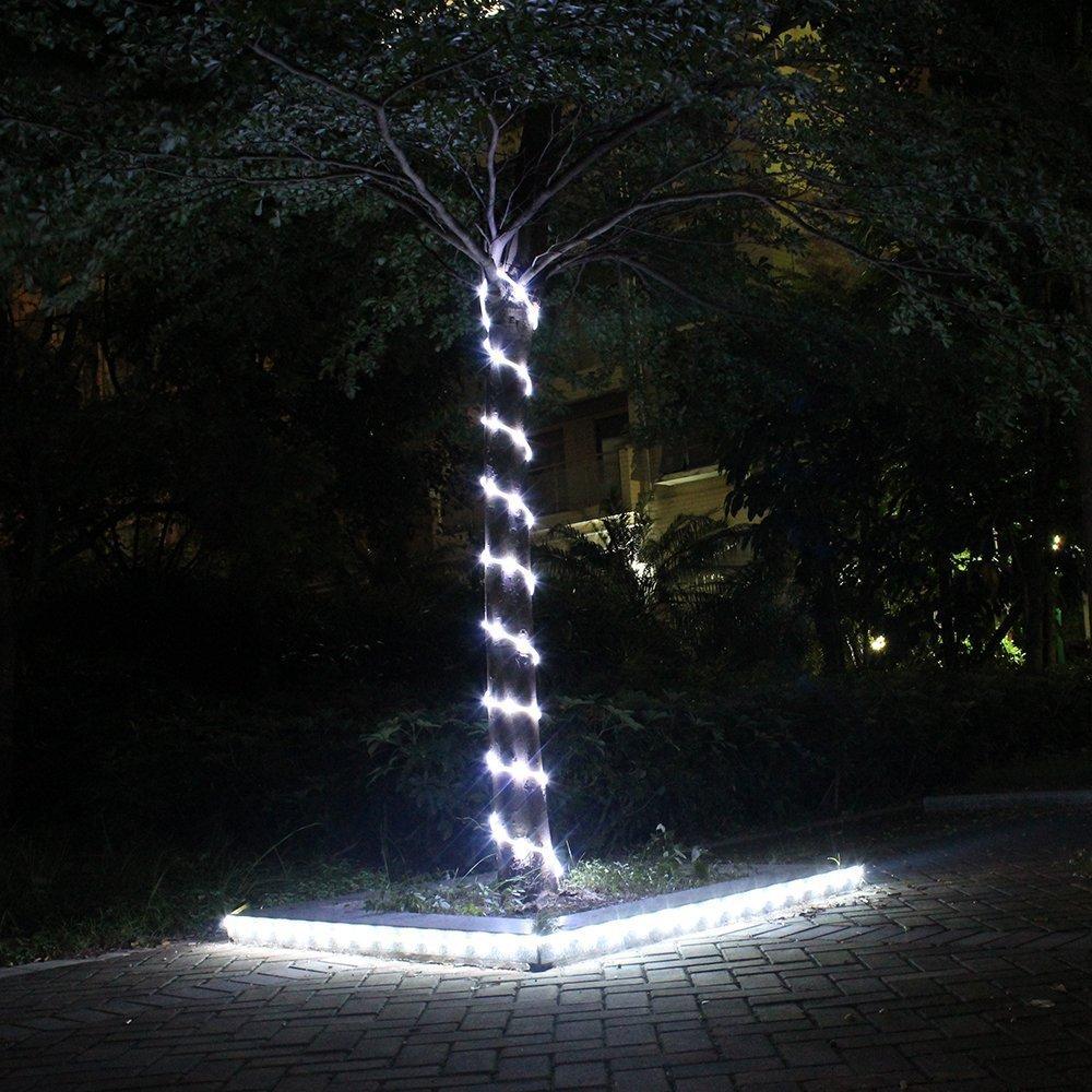 LED Solar Tube String Garden Lights – Warmly