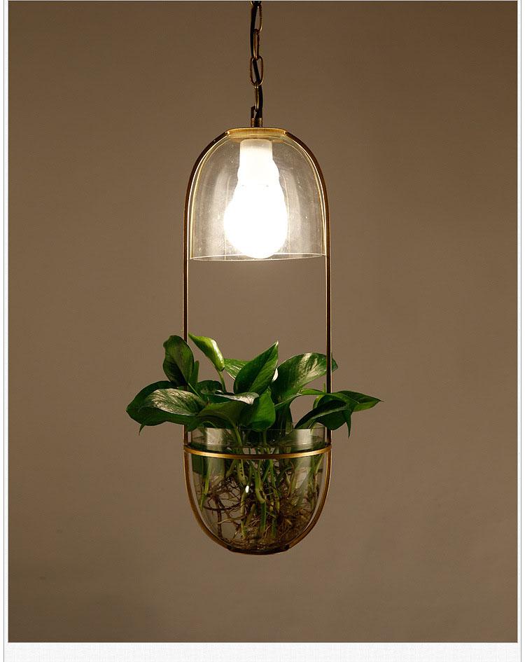 Lileas - Modern Hanging Planter Lamp – Warmly