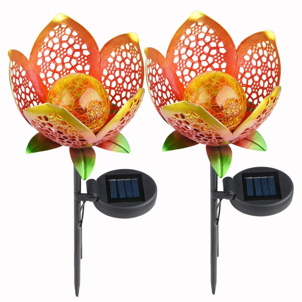 Solar Powered Flower Stake Garden Light – Warmly