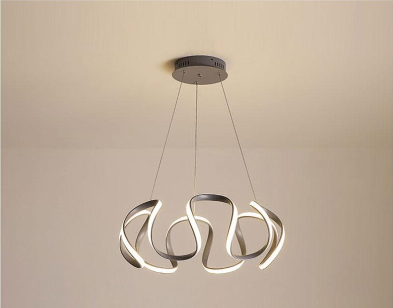 Rocco - Modern Abstract Chandelier – Warmly