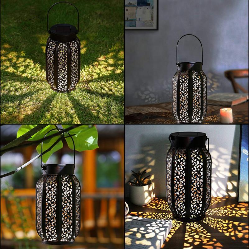 Lily - Vintage Shadow Cast Lantern – Warmly