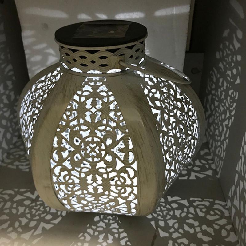 Lily - Vintage Shadow Cast Lantern – Warmly