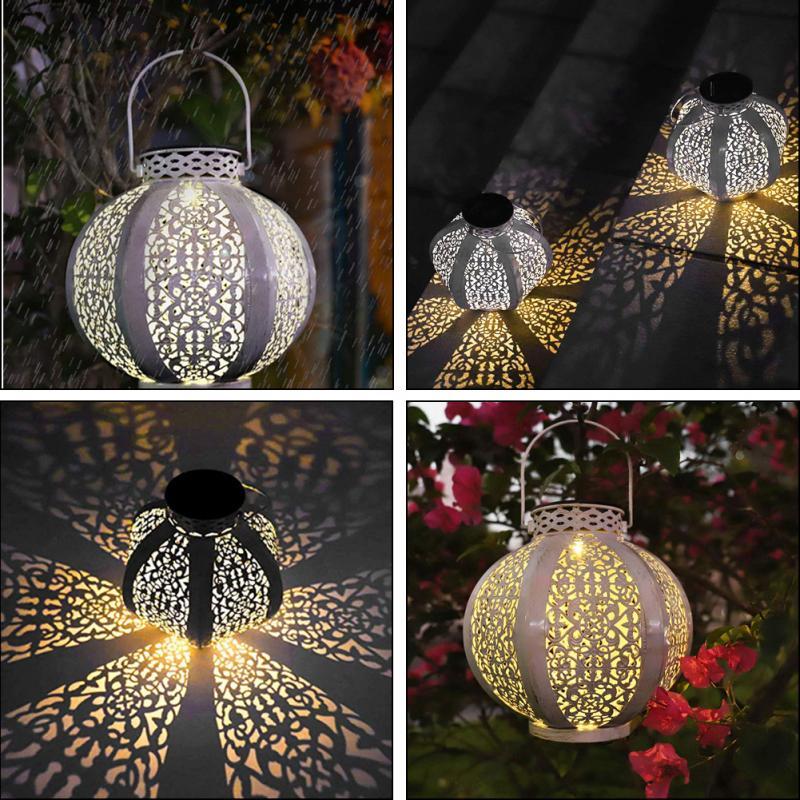 Lily - Vintage Shadow Cast Lantern – Warmly