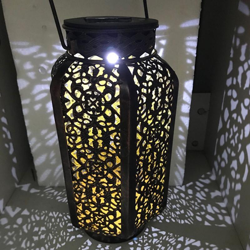 Lily - Vintage Shadow Cast Lantern – Warmly