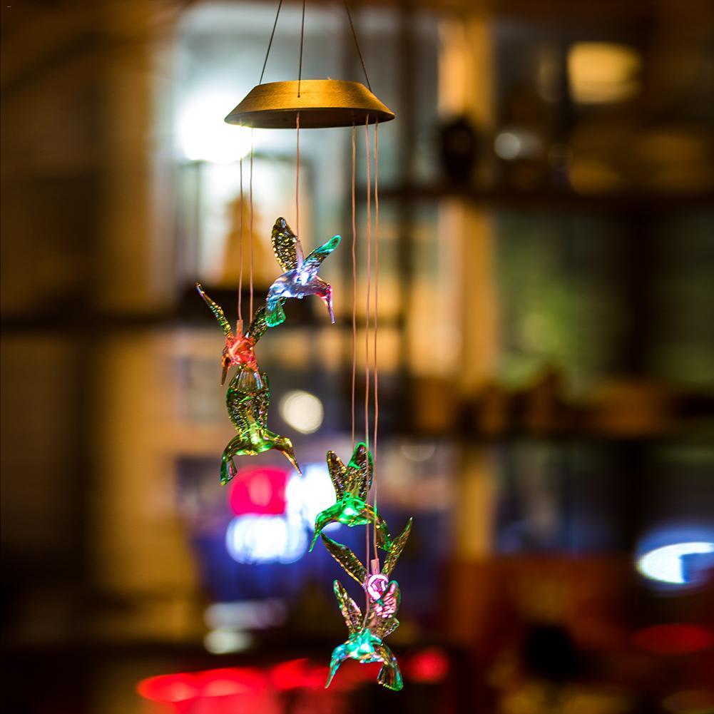 Hummingbird LED Wind Chime – Warmly
