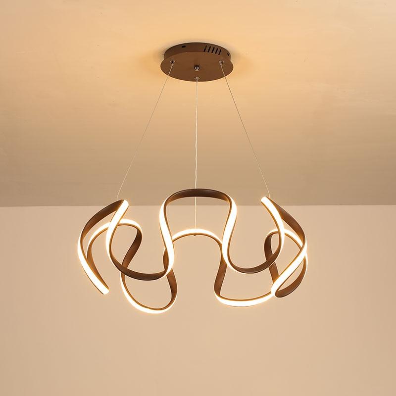 Rocco - Modern Abstract Chandelier – Warmly