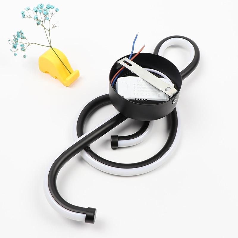 LED Music Note Wall Lamp – Warmly