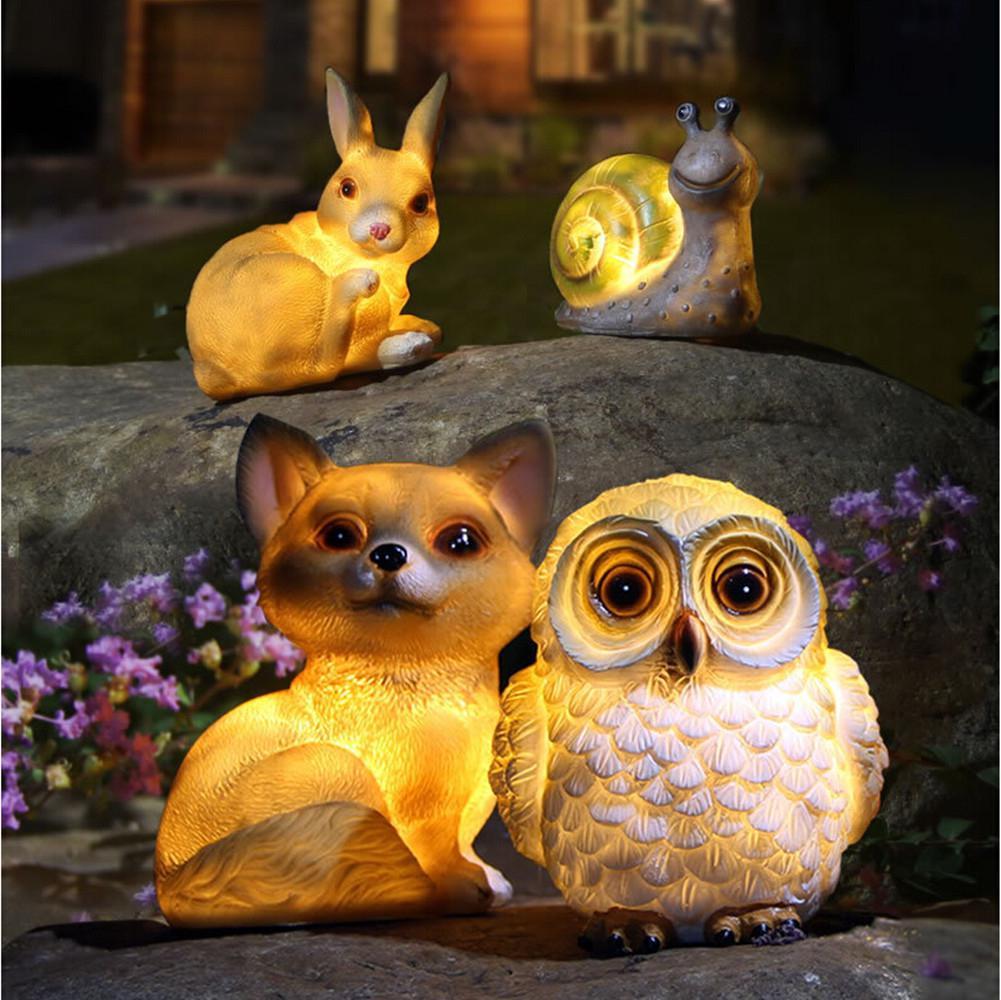 Woodland Animals LED Garden Lights – Warmly