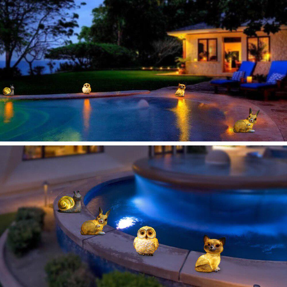 Woodland Animals LED Garden Lights – Warmly