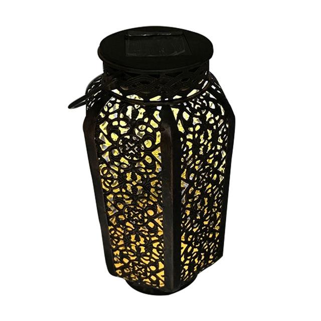 Lily - Vintage Shadow Cast Lantern – Warmly