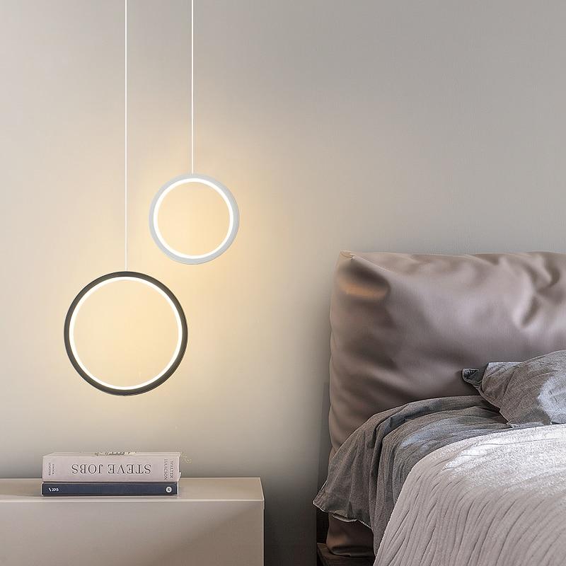 Kavita - Circular LED Hanging Light – Warmly