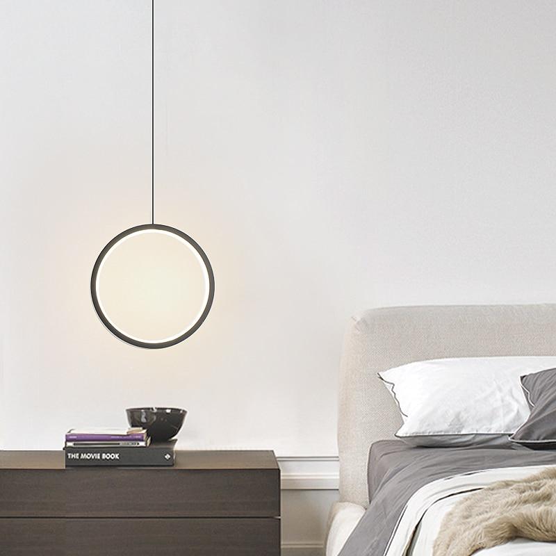 Kavita - Circular LED Hanging Light – Warmly