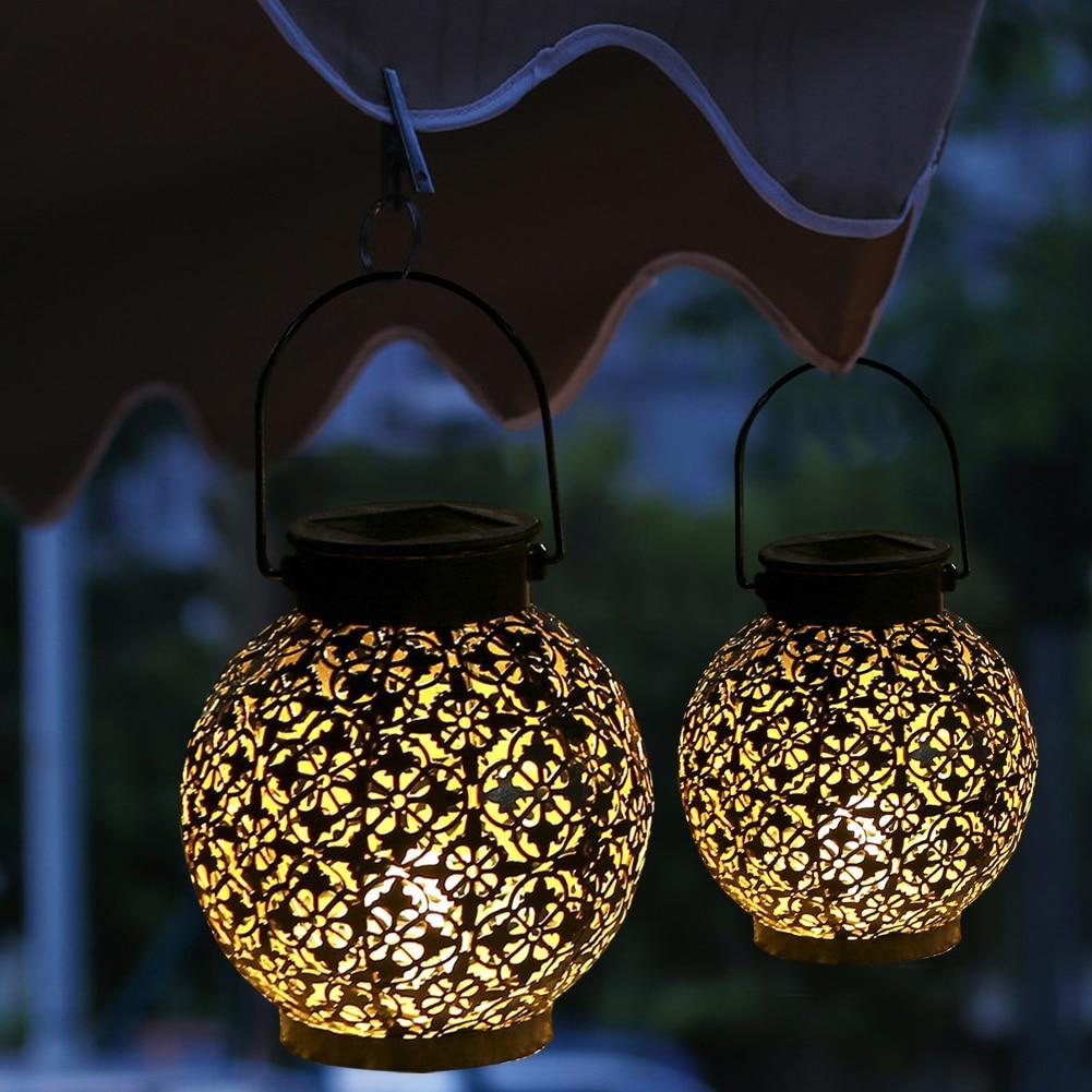 Imane - Outdoor Shadow Cast Lantern – Warmly