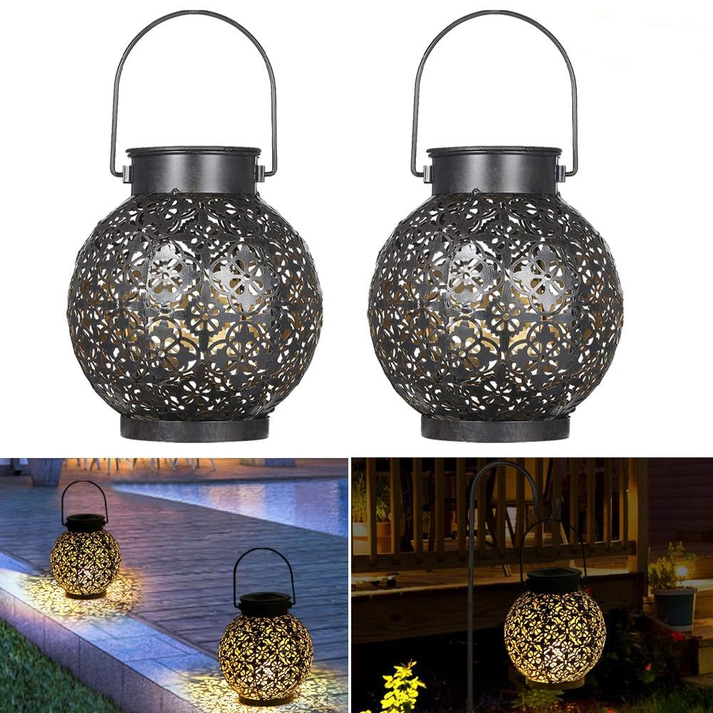 Imane - Outdoor Shadow Cast Lantern – Warmly