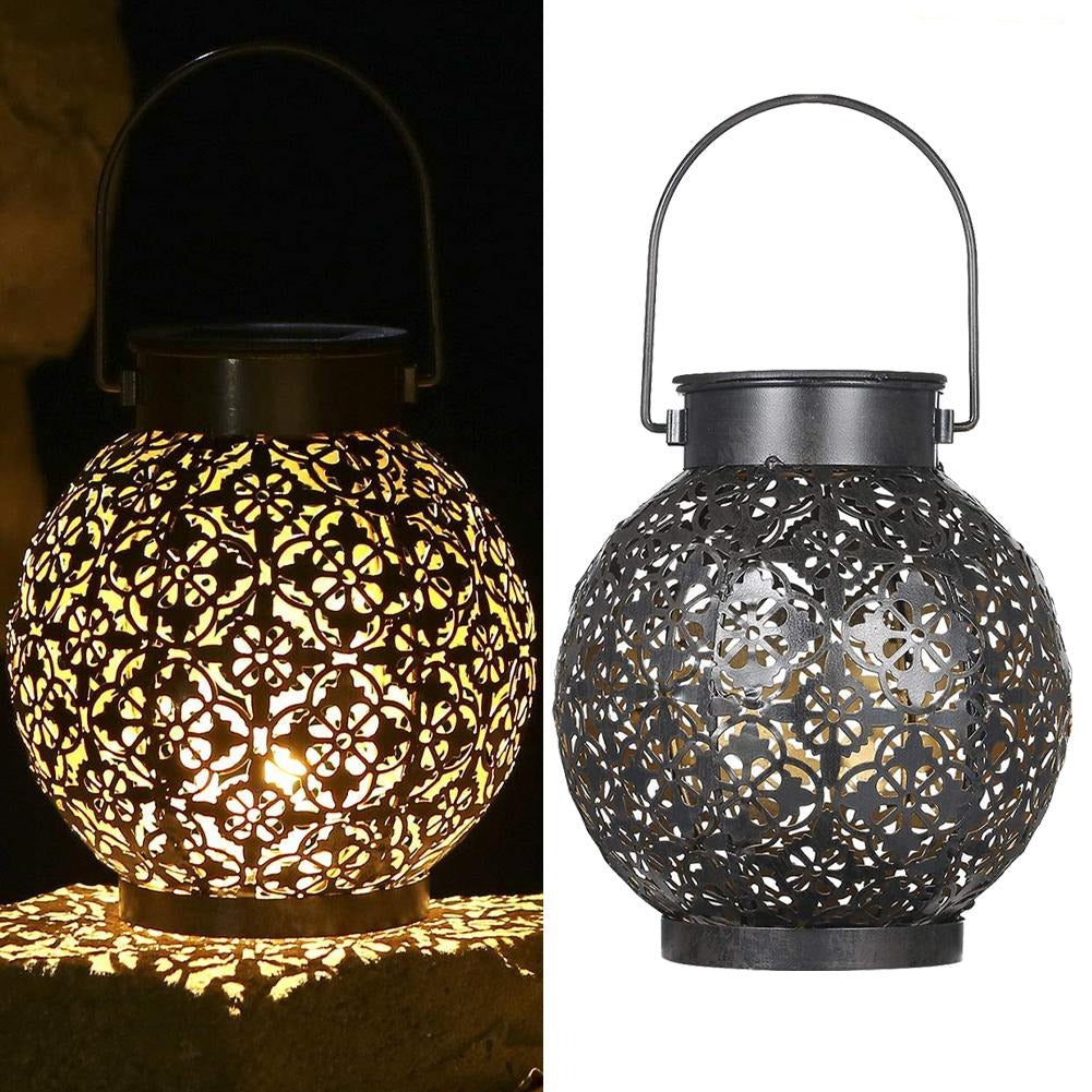 Imane - Outdoor Shadow Cast Lantern – Warmly