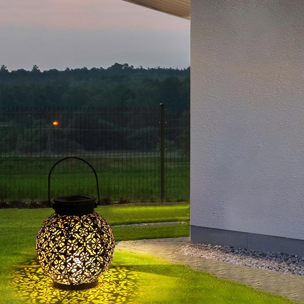 Imane - Outdoor Shadow Cast Lantern – Warmly