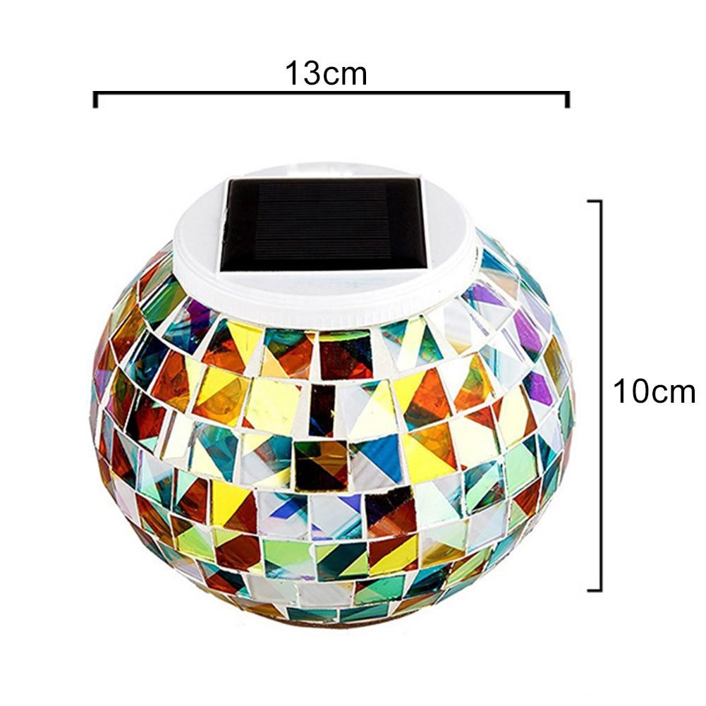 Mosaic LED Garden Light – Warmly