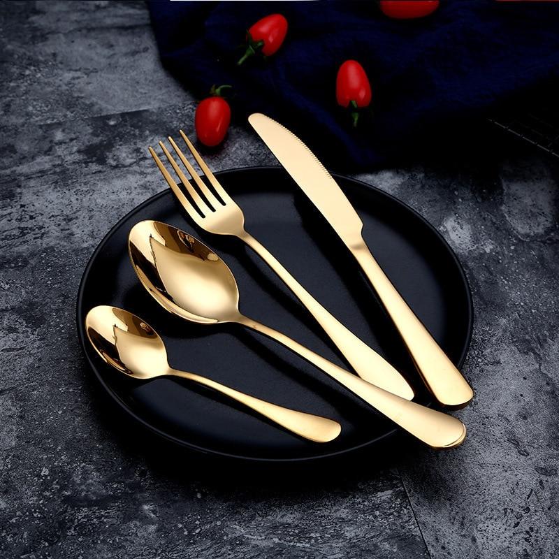 Caleb - Modern Cutlery Set – Warmly
