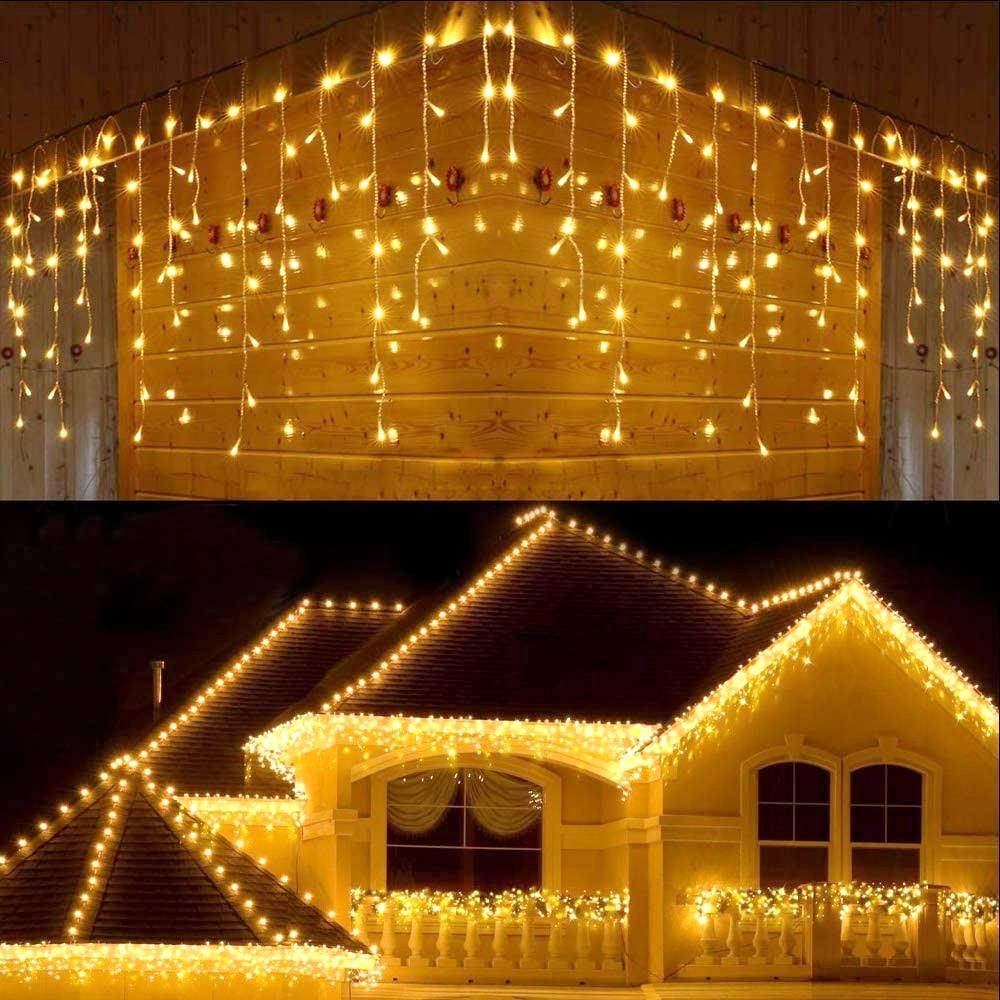 LED Outdoor Droop String Lights – Warmly