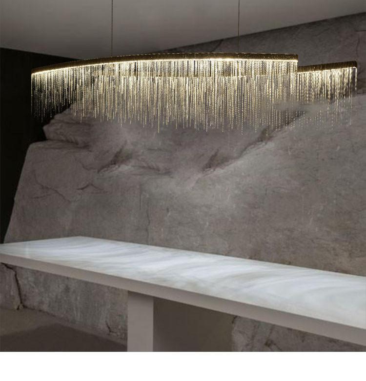 Clio - LED Raindrop Chandelier – Warmly