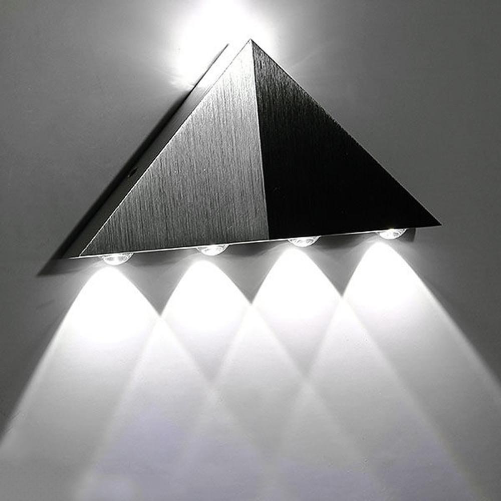 Modern LED Triangle Wall Lamp – Warmly
