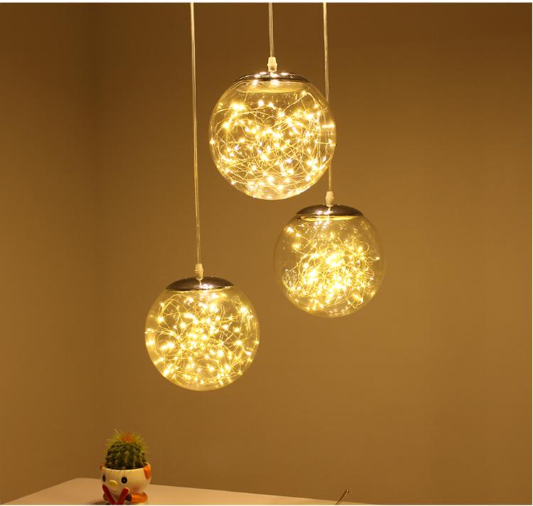 Levi - LED Light String Pendant Lamp – Warmly