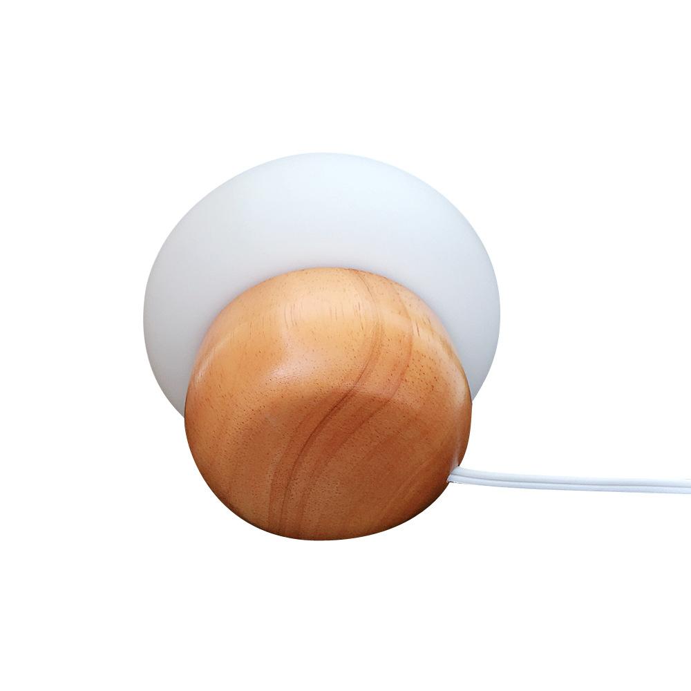 Champi - Wooden Base Mushroom Lamp – Warmly