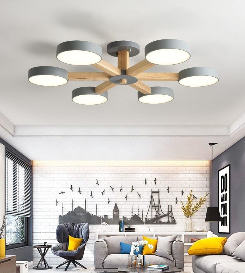 Modern Luxury Multi Stem Lamp Chandelier – Warmly